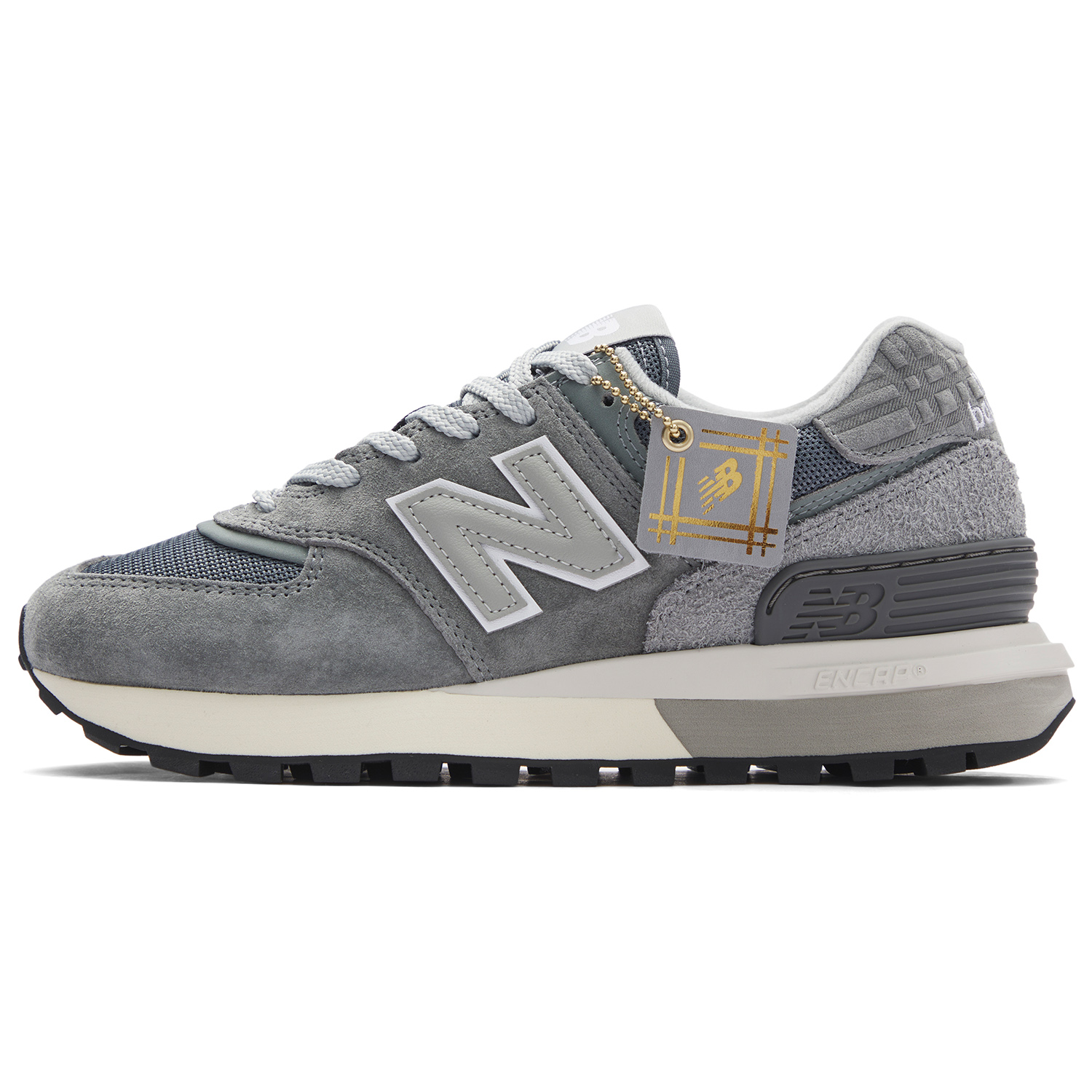 New Balance NB 574 CNY Mesh Series Warm Fabric Leather Cushioning Wear ...